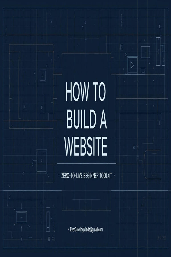 Website Builder Blueprint – Beginner to Live Website | EverGrowingMindz